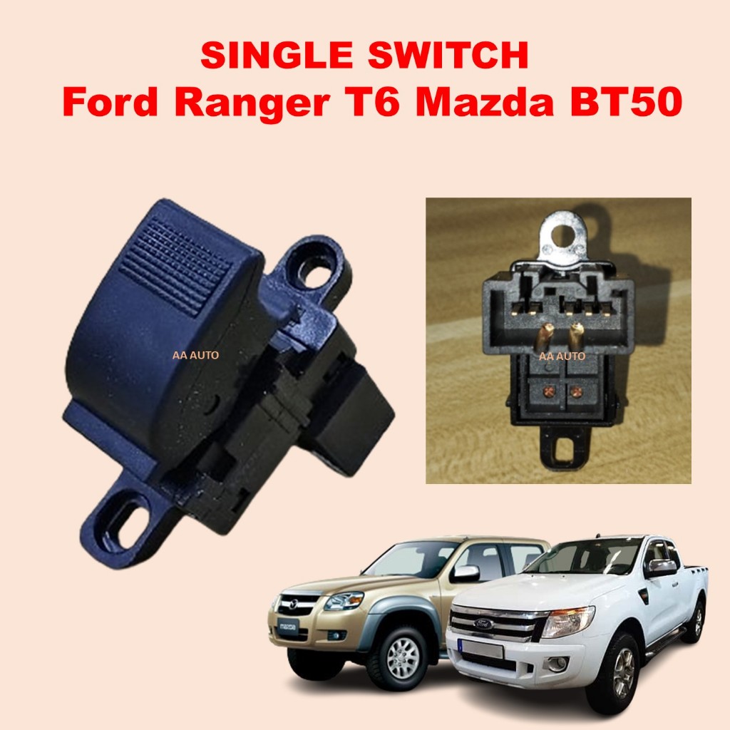 Ford Ranger T6 Mazda BT50 Power Window Main Switch Single Switch Sub ...