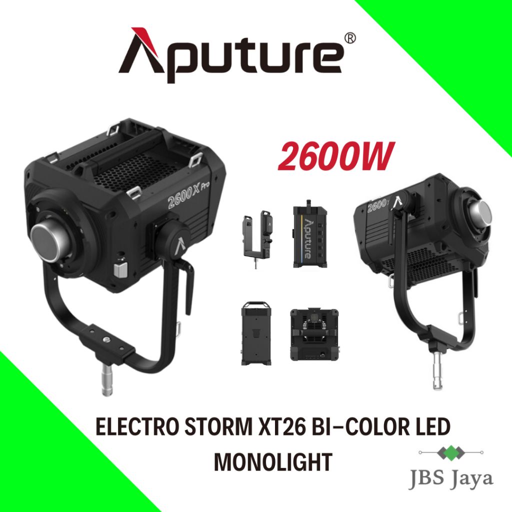 Aputure Electro Storm XT26 2600X Pro 2600W Bi-Color LED Monolight ...
