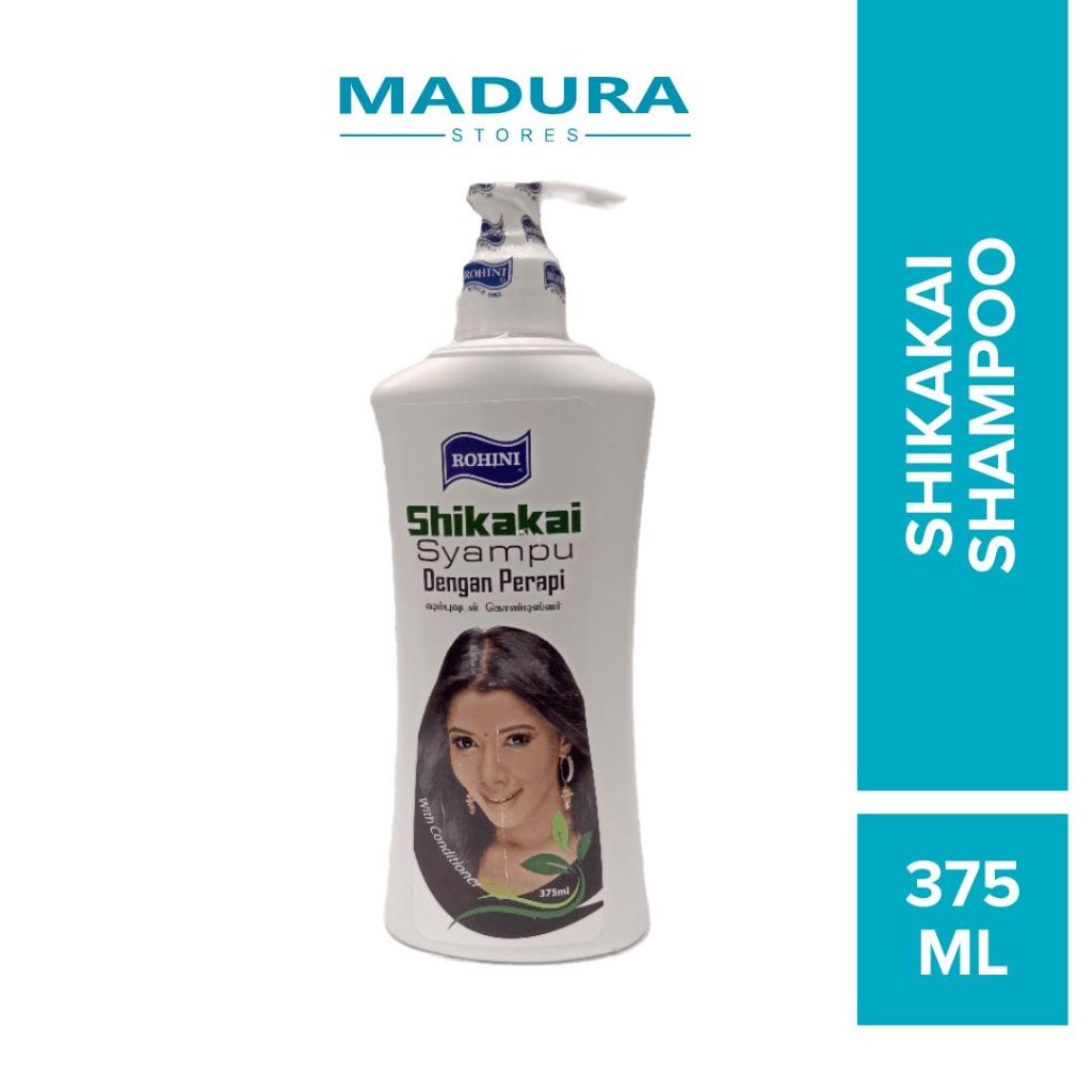 Rohini Shikakai Shampoo with Conditioner 375ml / Shikakai syampu dengan ...