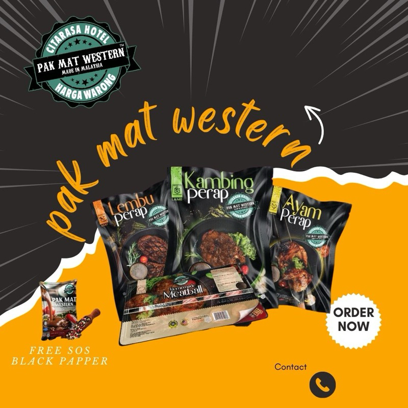 ‼️PROMOSI COMBO JIMAT PM NOW‼️Kambing Perap, Daging Lembu Perap Dan ...