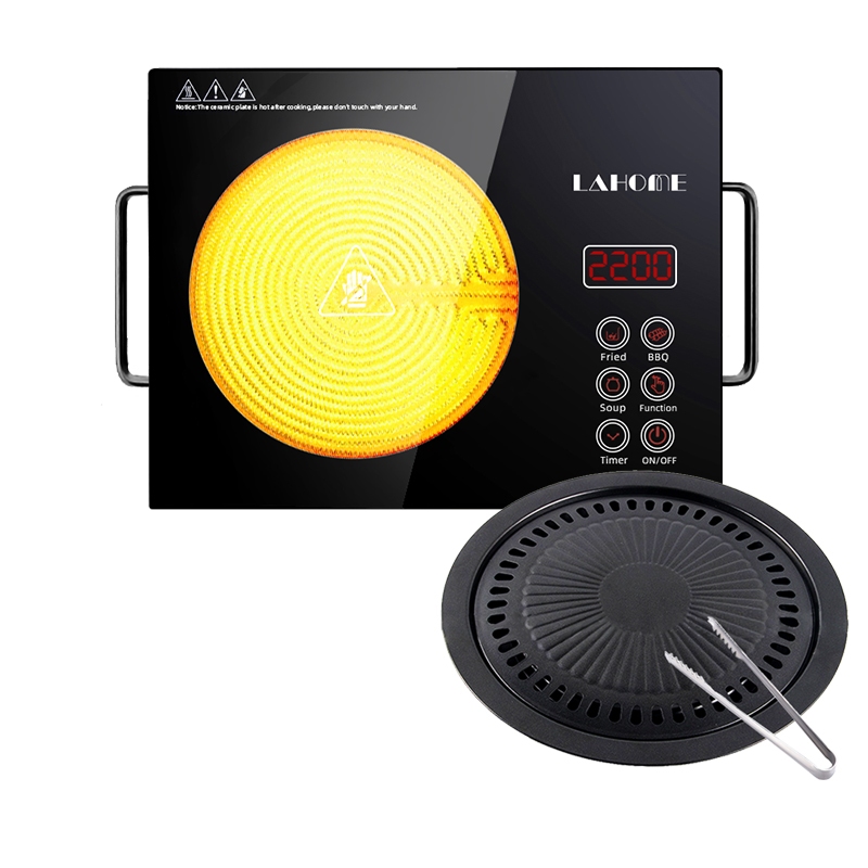 🎁 LAHOME Electric Ceramic Stove Infrared Upgrade Induction Cooker ...