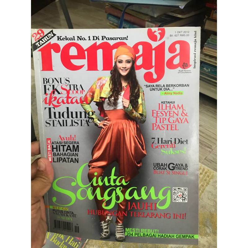 Majalah Remaja tahun 1987 dan ke atas, Majalah terpakai, Majalah Artis ...