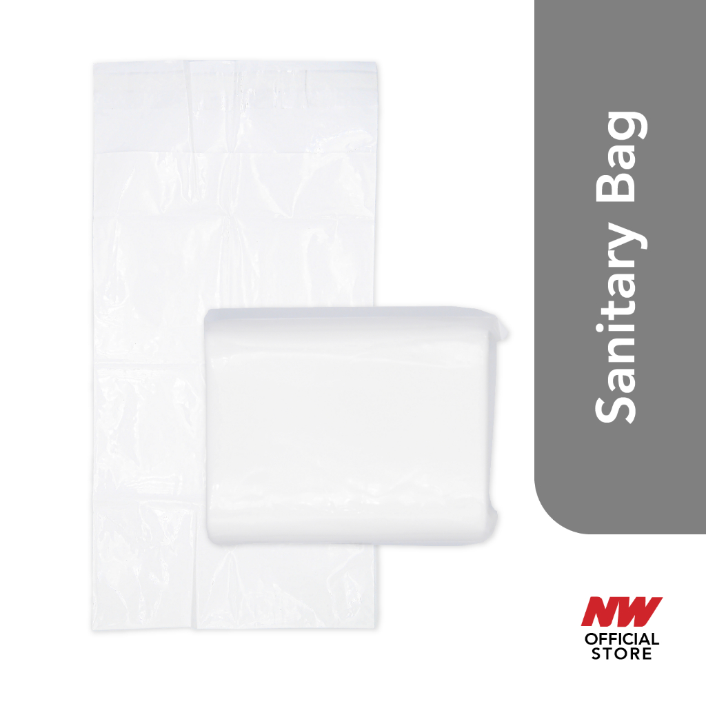 SANITARY BAG/THICK HYGIENE BAG - (100 PCS) -HOTEL BATHROOM AMENITIES ...
