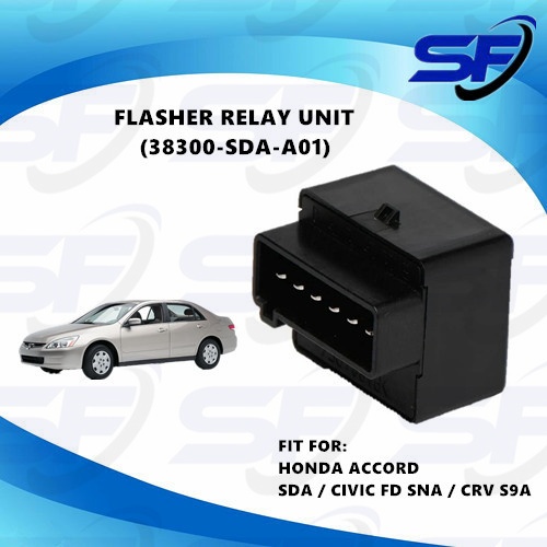 HONDA ACCORD SDA CIVIC FD SNA CRV S9A TURN SIGNAL FLASHER RELAY UNIT ...