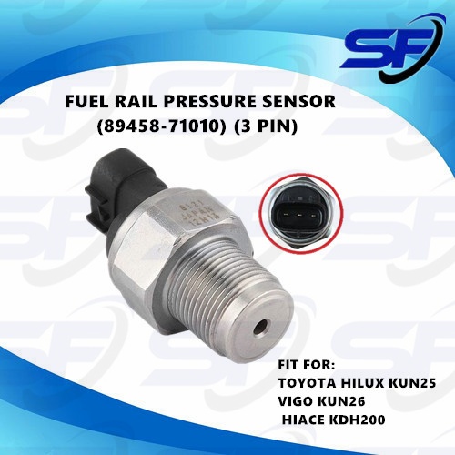 TOYOTA HILUX KUN25 VIGO KUN26 HIACE KDH200 03 YEAR FUEL RAIL PRESSURE ...