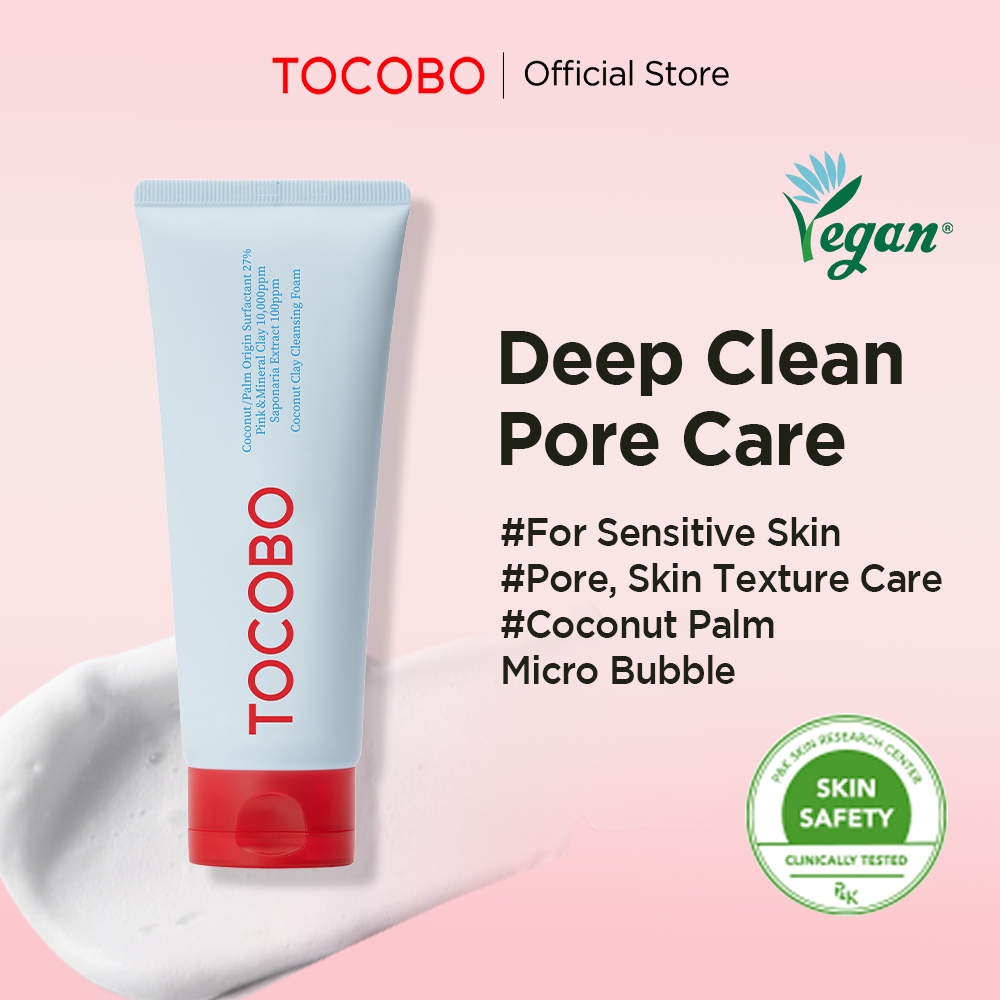 TOCOBO Coconut Clay Cleansing Foam (150ml) | Shopee Malaysia