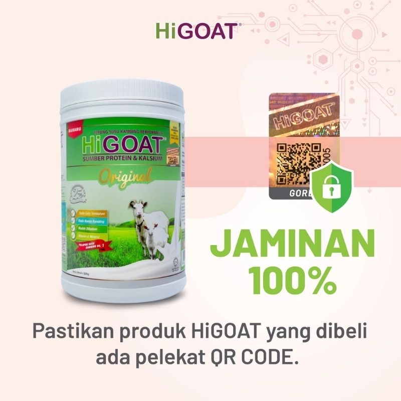 Higoat Original Susu Kambing 500gram – Minuman Sihat Untuk Ibu ...