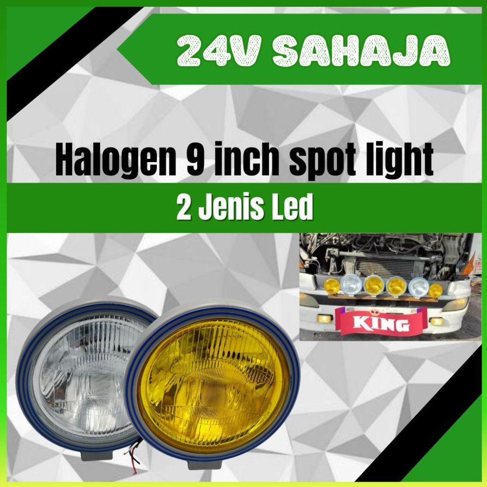 Beacon Cheras Sport Light Halogen Bulb 9 Inch 24v Bulat Comet510 FX1160 ...