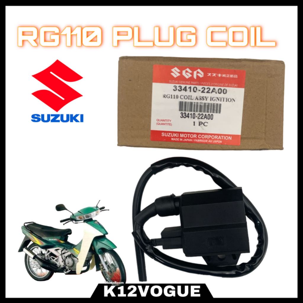 SUZUKI RG100 RGV120 RGX RGS RG SATRIA 2TAK XIPO PLUG COIL SET | Shopee ...
