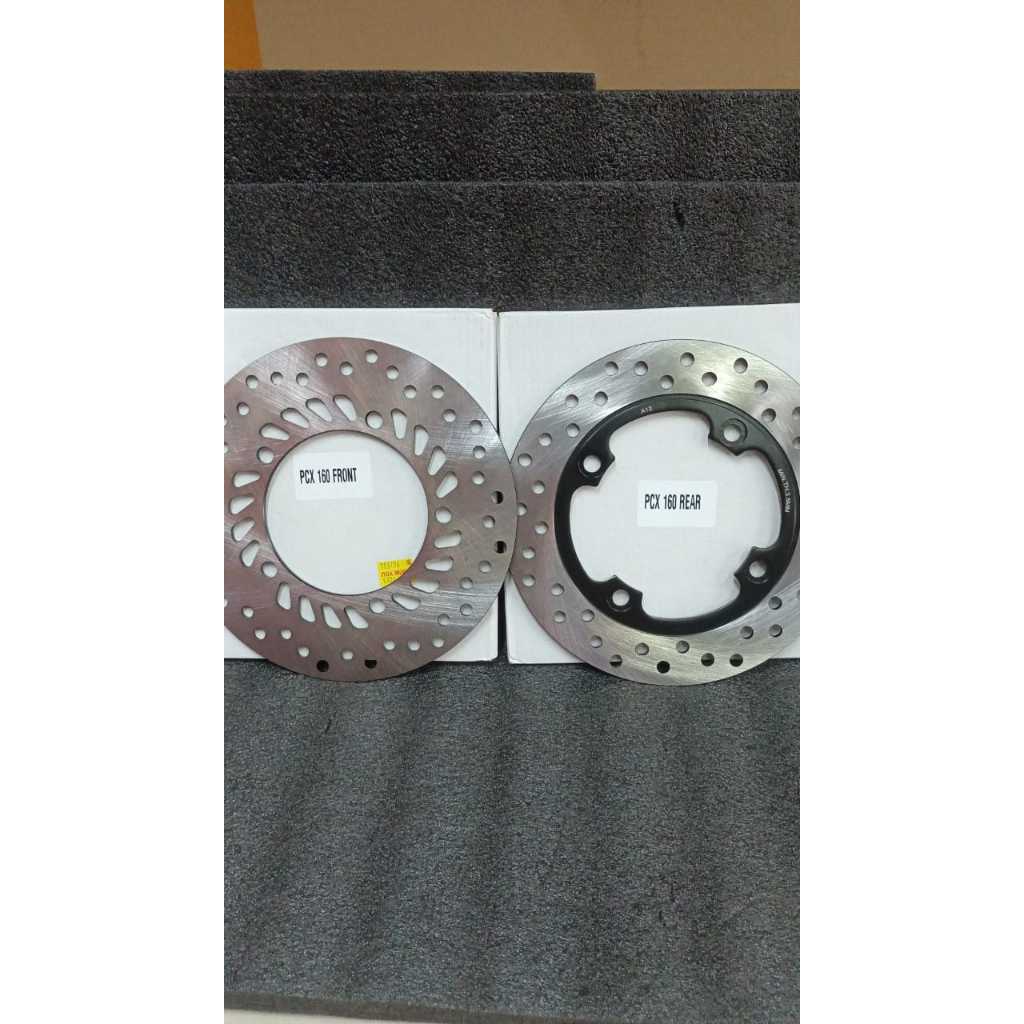 HONDA PCX160 PCX 160 FRONT / REAR DEPAN / BELAKANG DISC BRAKE PLATE ...