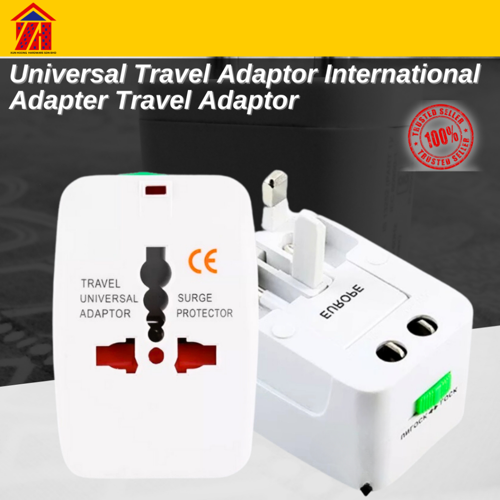 Universal Travel Adaptor International Adapter Travel Adaptor | Shopee ...