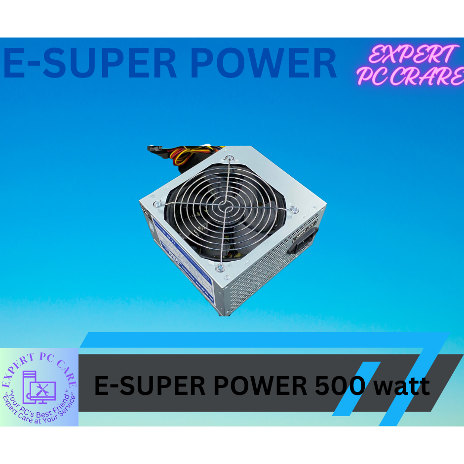 E-Super Power 500W Power Supply | Shopee Malaysia