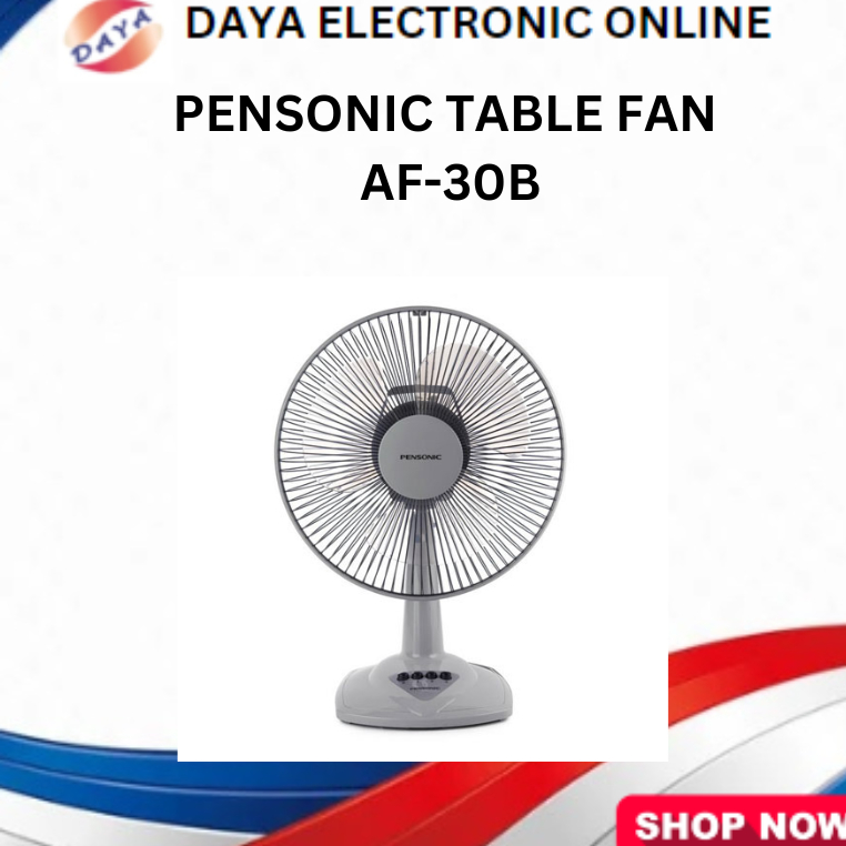 PENSONIC TABLE FAN AF-30B | Shopee Malaysia