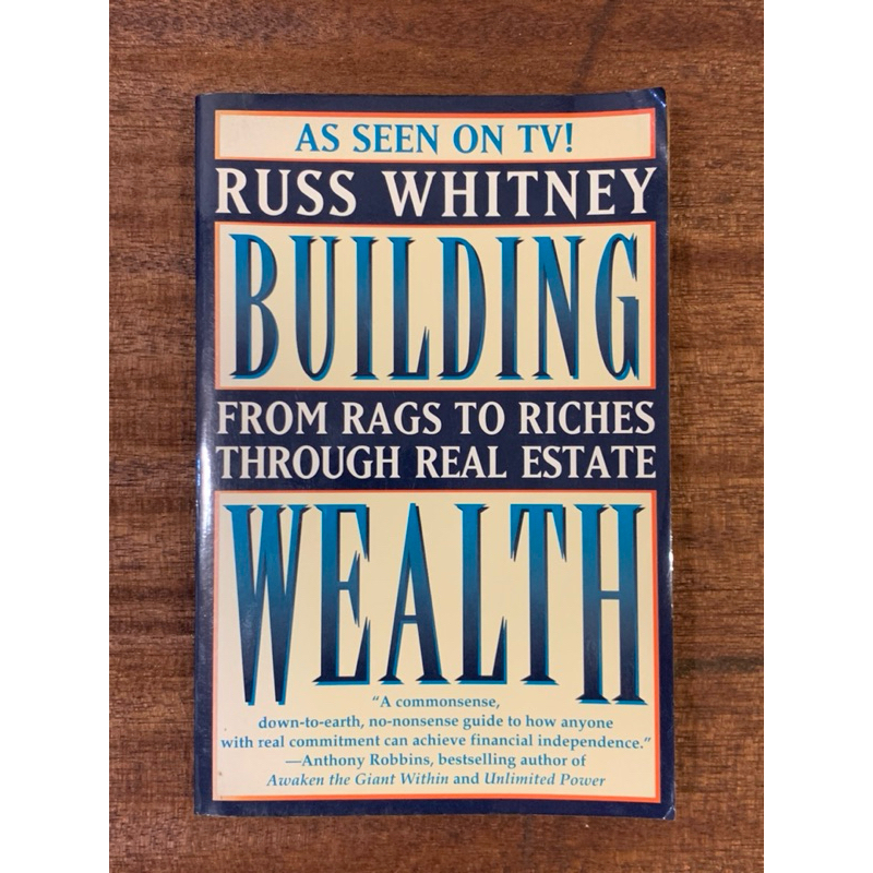 Building Wealth From Rags to Riches Through Real Estate book by Russ ...