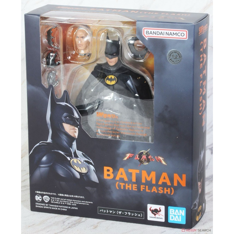 Bandai Tamashii Nations SHF The Flash (2023) S.H.Figuarts Batman SHFiguarts Michael Keaton ...