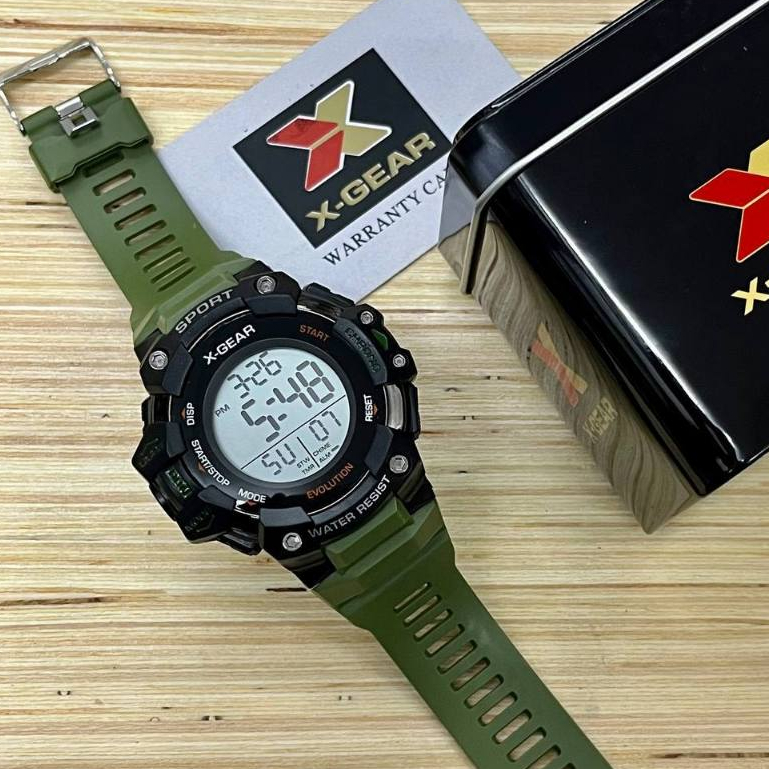 Original X-GEAR Sports Multi-function Digital Men Women Ladies Jam ...