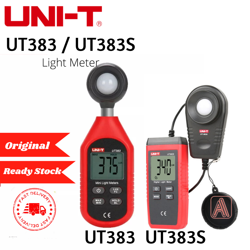 UNI-T UT383 / UT383S Economy Type Mini Light Meter ~ Ready Stock ‼️ 💯 👍 ...