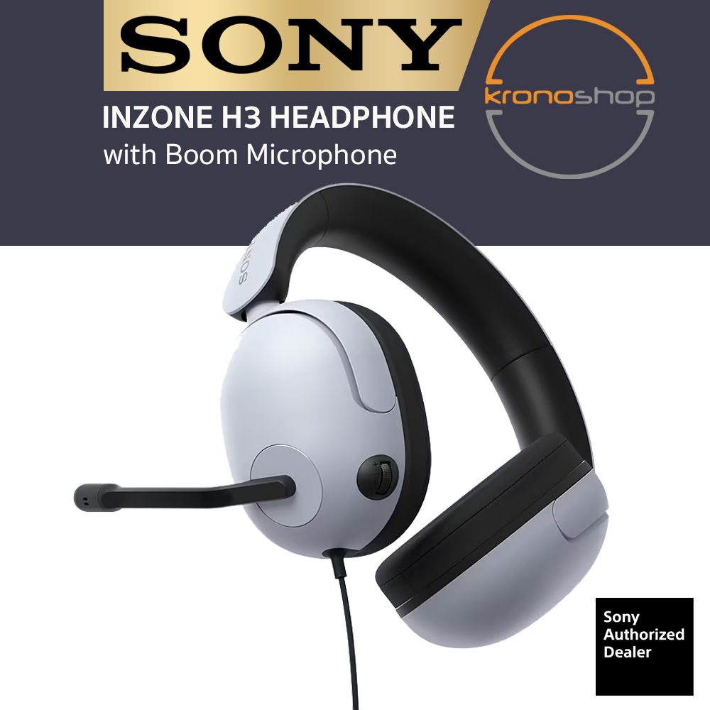 SONY INZONE H3 Wired Gaming Headset with Boom Microphone MDR-G300 ...