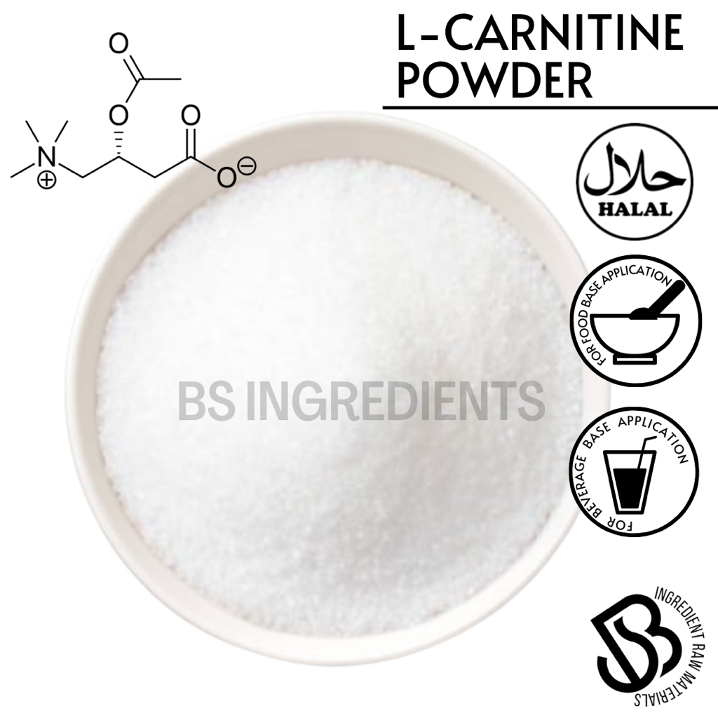 L Serbuk Carnitine/L Carnitine Powder 99%/ 左旋肉碱粉 - Food Grade | Shopee ...
