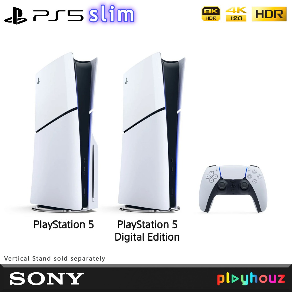 PS5 PlayStation Slim 5 Disc / Digital Edition (SONY Malaysia / Supplier ...