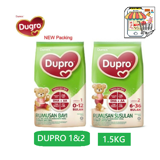 DUPRO S1(0-12Months)/ S2(6-36Months) 1.5KG(NEW PACKING) | Shopee Malaysia