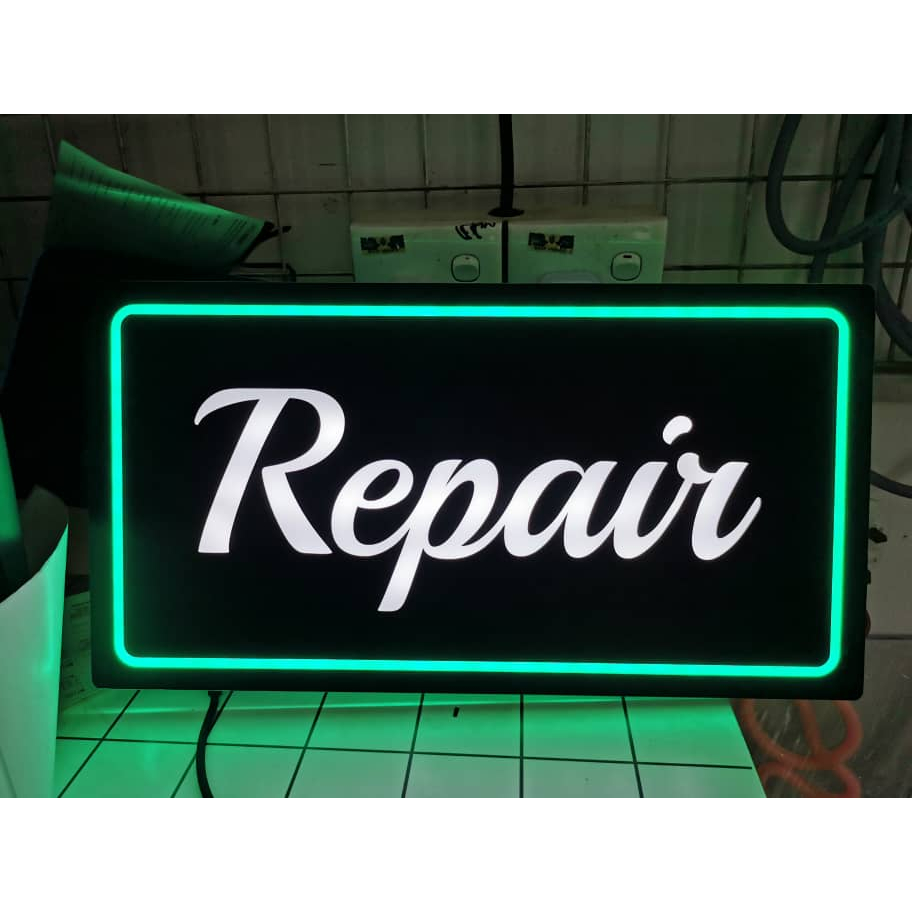 Ready Stock - LED Signboard Repair | Repair Signboard | Mobile Repair ...