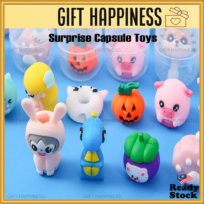 Kid Surprise Capsule Toys Kids Birthday Party Toys Gift Happiness 扭蛋 ...