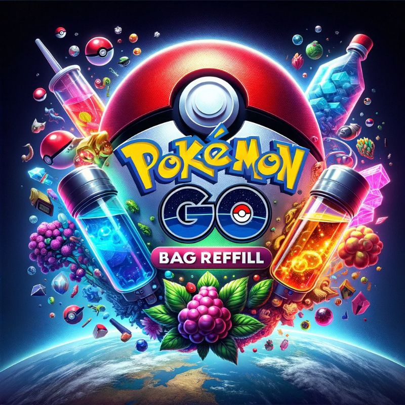 Pokemon Go Bag Refill Service [Pokeballs/Potions/Berries] | Shopee Malaysia