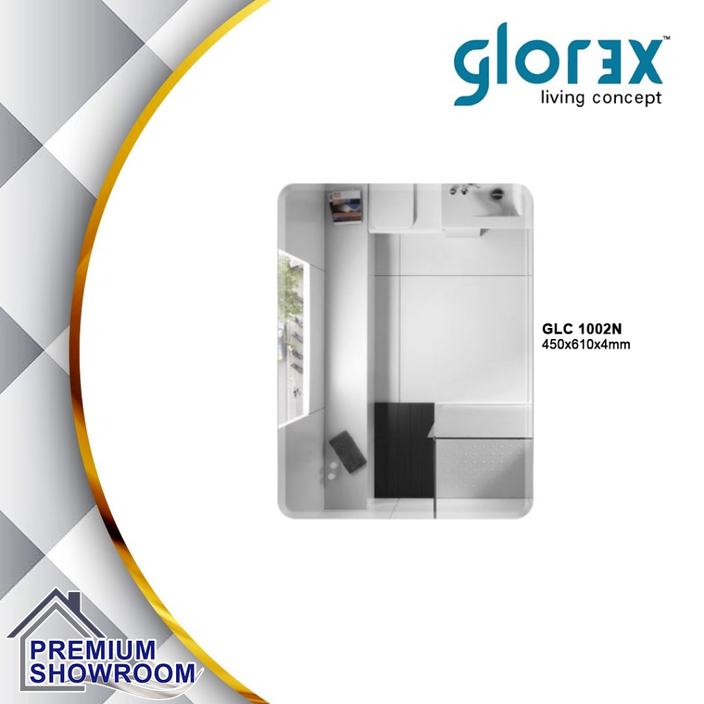 GLOREX Mirror GLC1002N | High Quality Aluminium Frameless (BEVELED ...