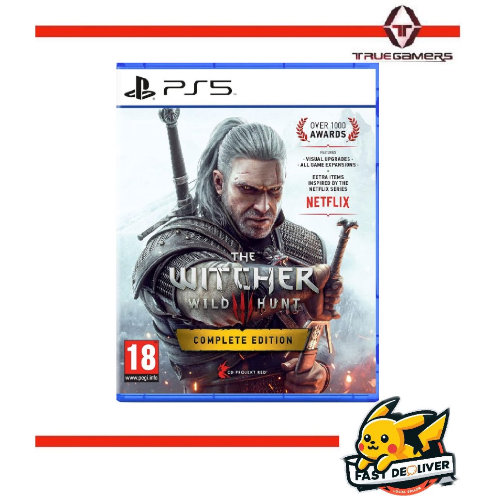 PS5 The Witcher 3 Wild Hunt Complete Edition | Shopee Malaysia