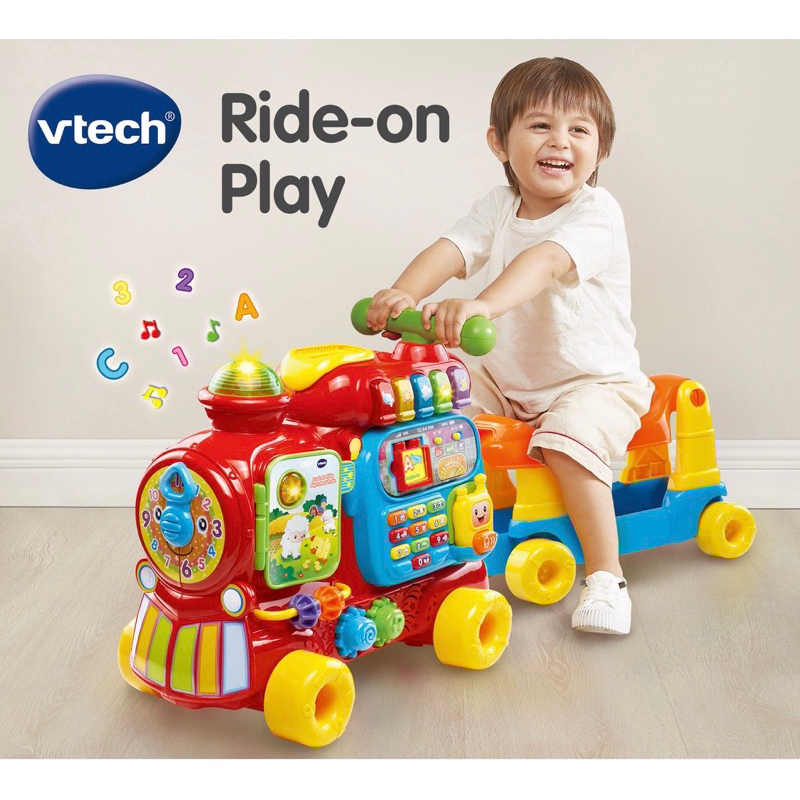 VTech New 4 in 1 Ultimate Alphabet Train Ride-on Toys Kids 1 years 2 ...