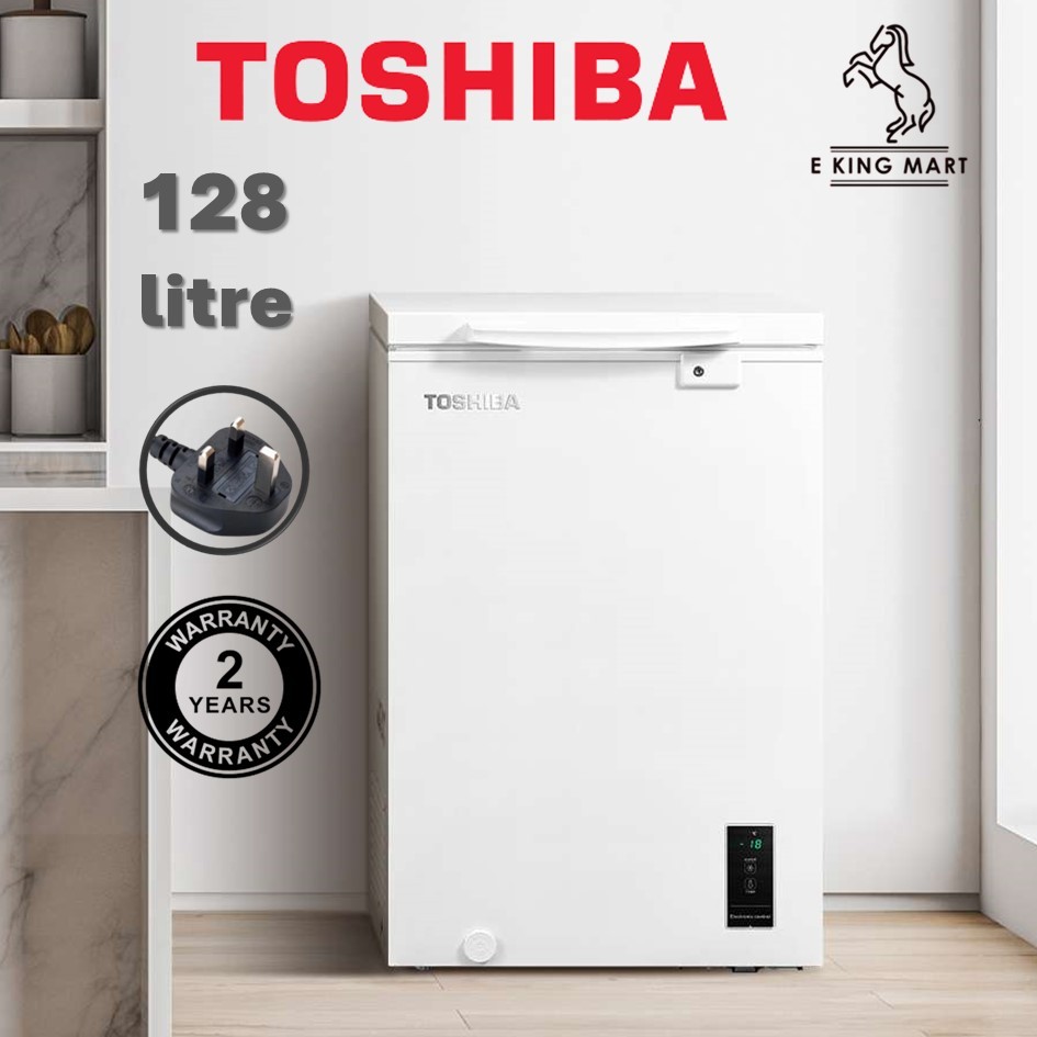 Toshiba Freezer 128L GR-RC130CE-DMY(01) 2 in 1 Chest Freezer Fridge ...