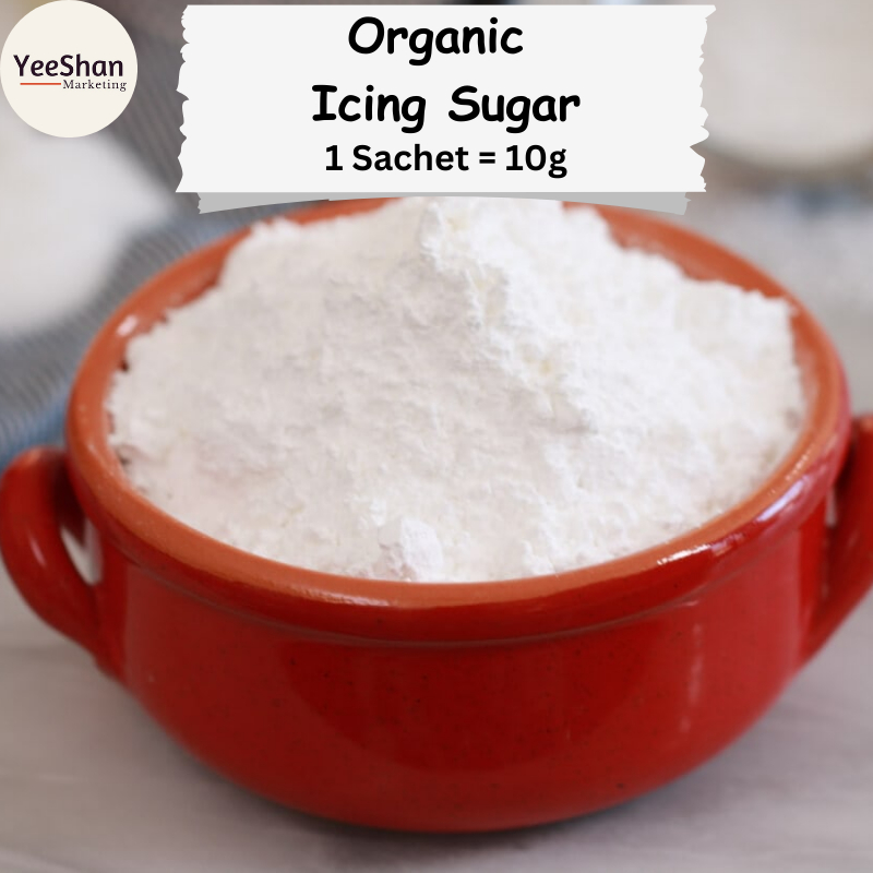 Organic Icing Sugar - 1 Sachet (10g) | Shopee Malaysia