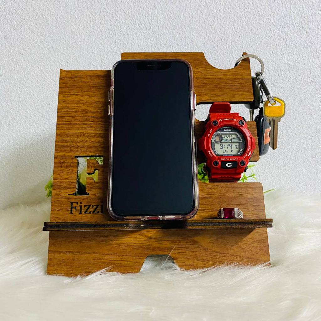 Wooden Phone Stand l Phone Holder l Sesuai Untuk Hadiah | Shopee Malaysia