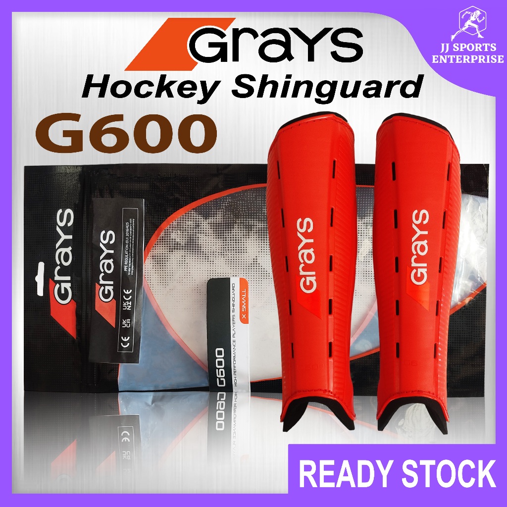 Grays G600 Hockey Shin Guard Hockey Shinguard Shinpad Hoki Impact ...