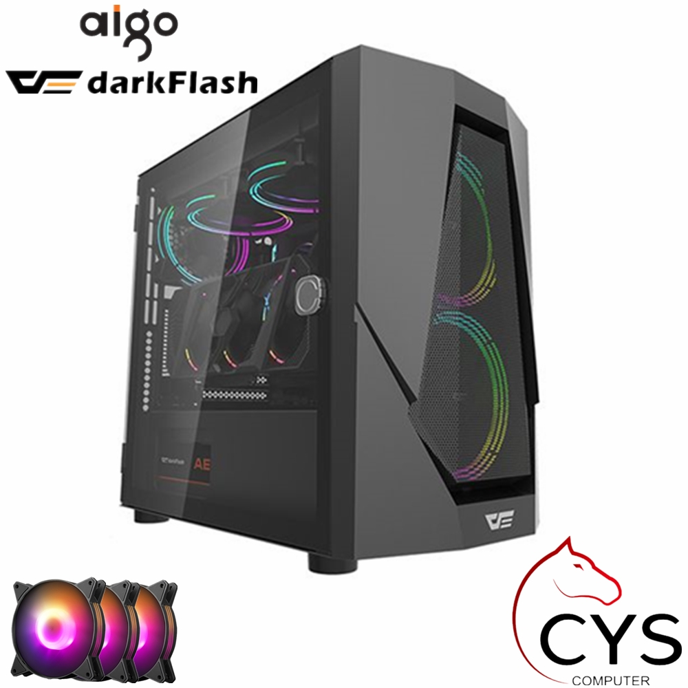AIGO DARKFLASH DLM24 TG MICRO ATX CASING | Shopee Malaysia