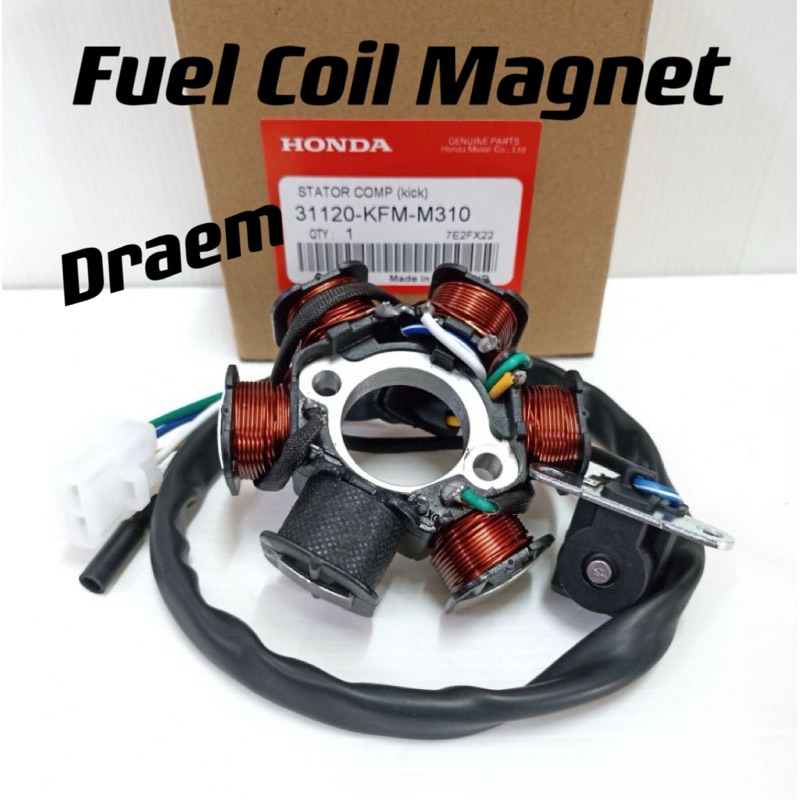 FUEL COIL MAGNET KOIL ASSY ORI ORIGINAL THAI THAILAND HONDA EX5 DREAM ...