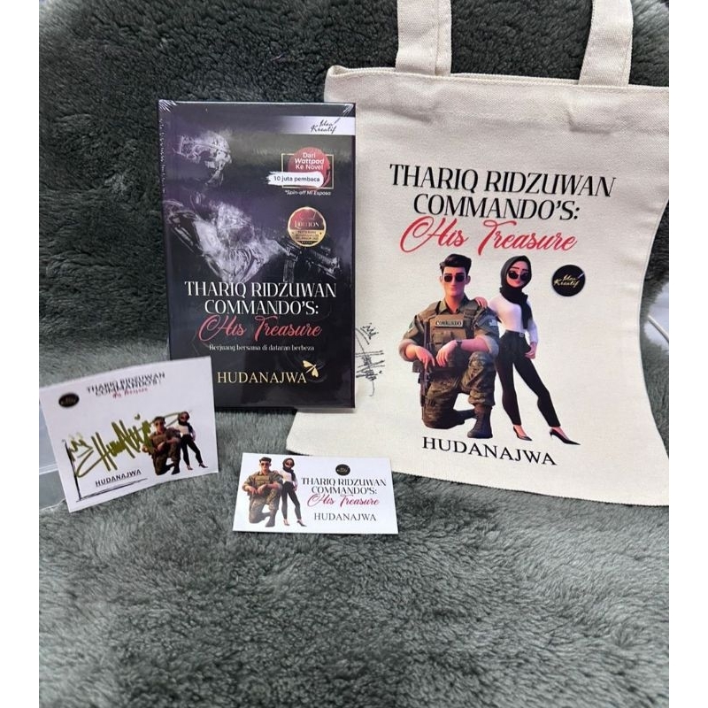🔥LIMITED EDITION🔥 HARDCOVER DAN BAG THARIQ RIDZUWAN | Shopee Malaysia