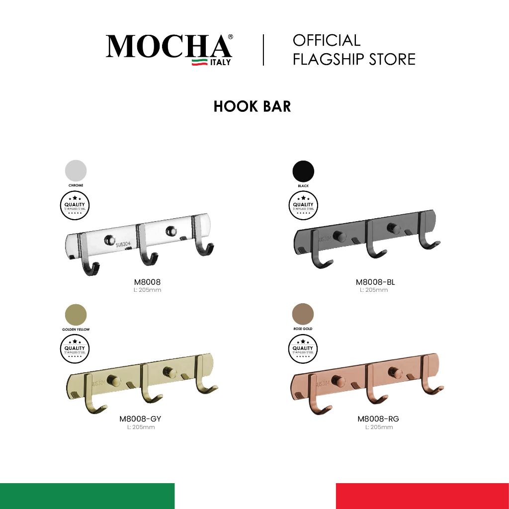Mocha Sus304 Hook bar Stainless steel material M8008-3 hook bar tandas ...