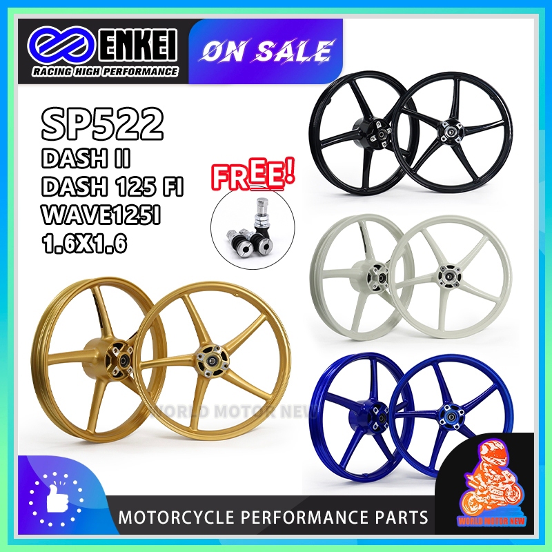 ENKEI DASH 2 SP 522 SPORT RIM DASH2 HONDA Dash125 FI Dash 110 Wave125i ...