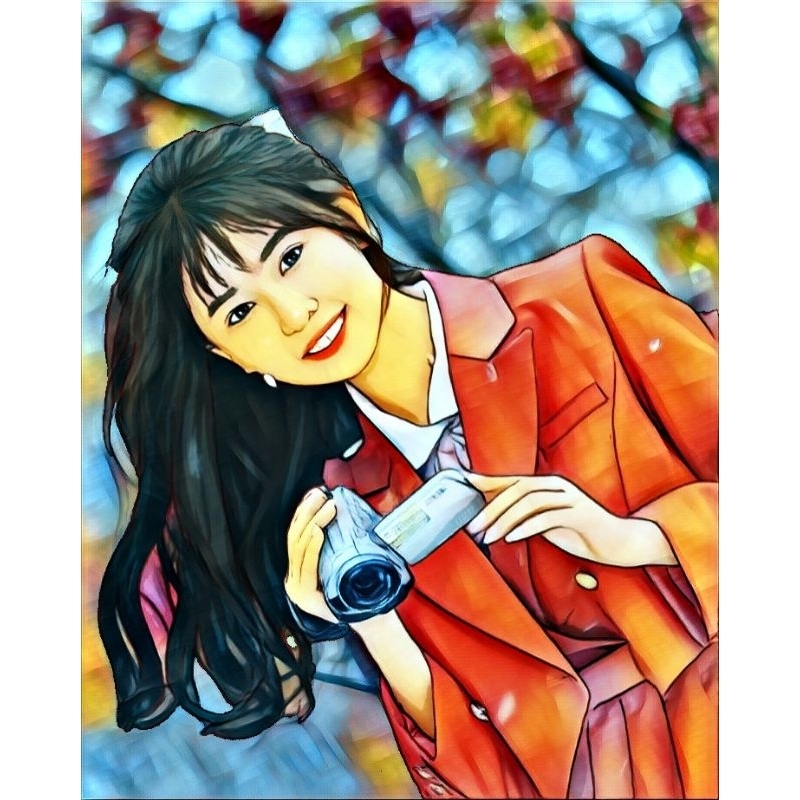 DIGITAL ILLUSTRATION SELF POTRAIT LUKISAN DIGITAL POTRET | Shopee Malaysia