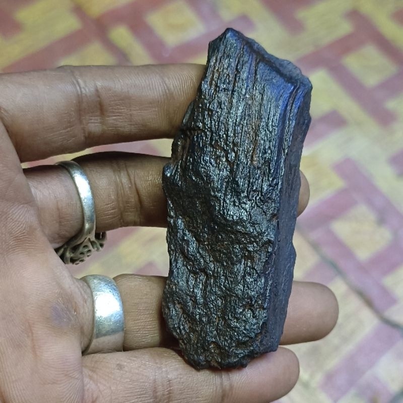 Ketulan Raw Kayu Jadi Batu Jadi Besi @ Badar Panglima Besi | Shopee ...
