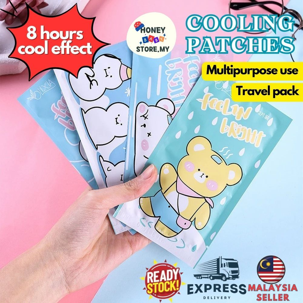 Cool Fever Baby Kool Fever Patch Cooling Gel Migraine Headache Pad ...