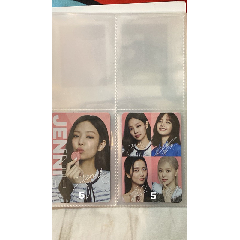 blackpink oreo card jennie lisa photocard | Shopee Malaysia