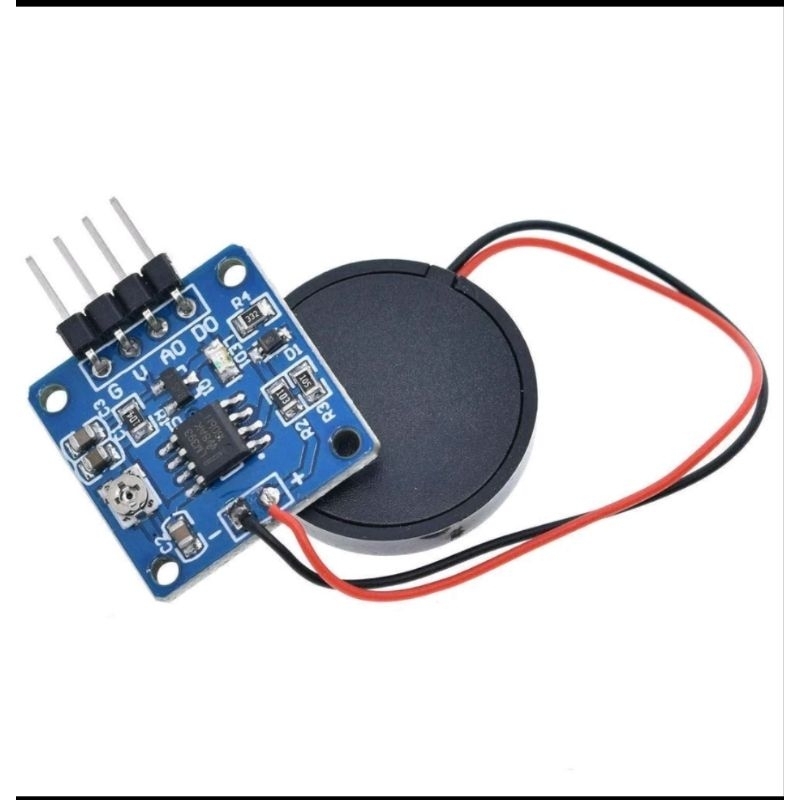 Piezo Sensor module || Sensor Module for rbt project || Sensor gegaran ...