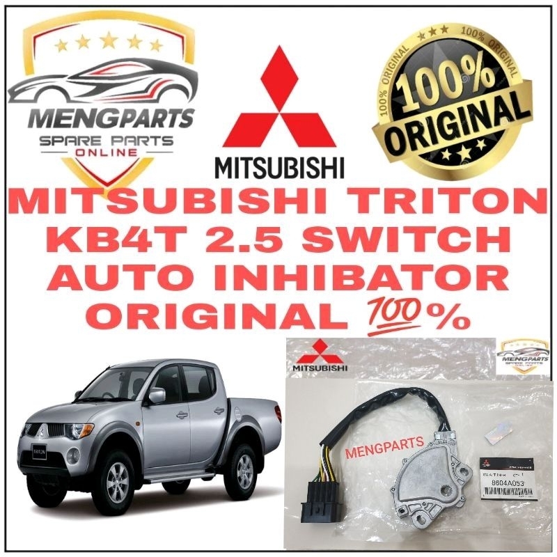 ORIGINAL 💯% MITSUBISHI TRITON KB4T 2.5 AUTO INHIBITOR SWITCH , AUTO ...