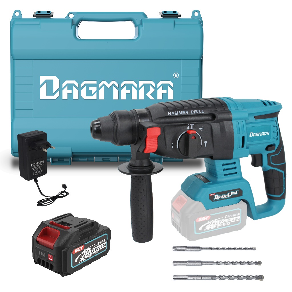 Dagmara Powerful 20V Max Electric Hammer Cordless 3 Function Impact ...
