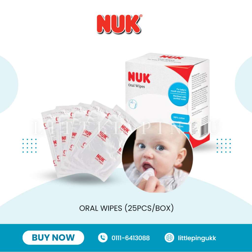 NUK ORAL WIPES (25PCS/BOX) | Shopee Malaysia