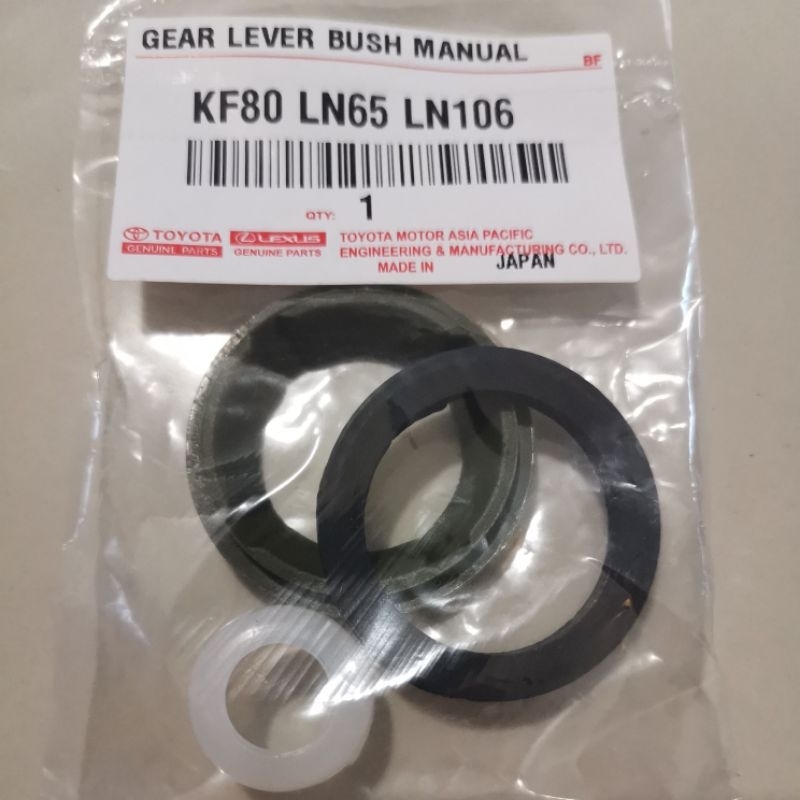 ORIGINAL TOYOTA UNSER KF80 LN65 LN166 LN106 (MANAUL)GEAR LEVER BUSH SET ...