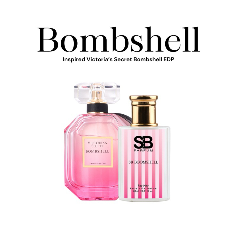 Victoria’s Secret Bombshell Inspired by SB Parfum EDP 30ml | Shopee ...